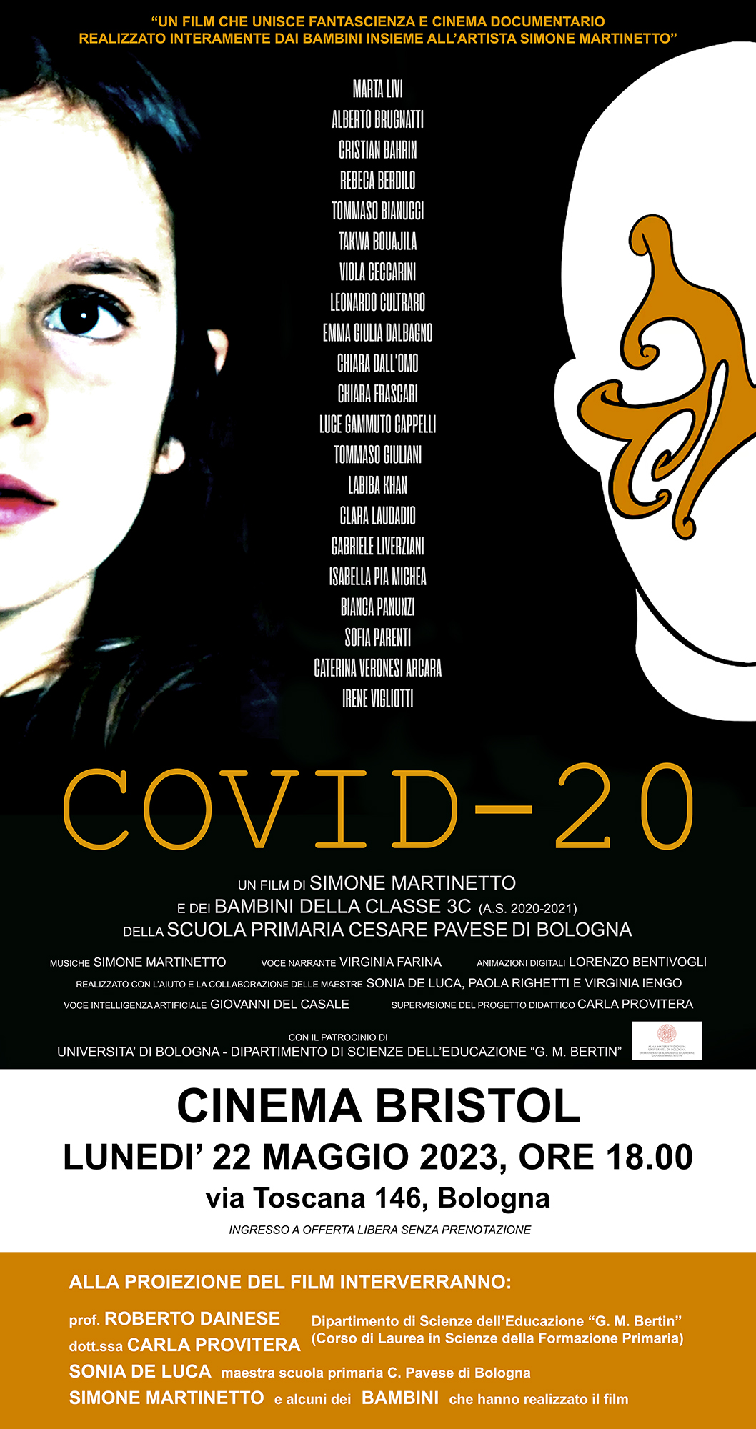 Proiezione film Covid 20 — Scienze Dell'Educazione "Giovanni Maria ...